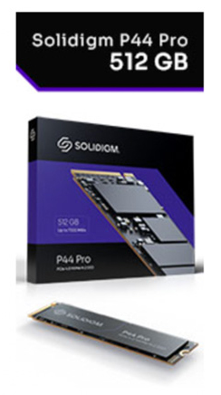Solidigm P44 Pro 2TB M.2 2280 PCIe 4.0 NVMe Gen4 Gaming TLC Internal Solid State Drive (SSD ...